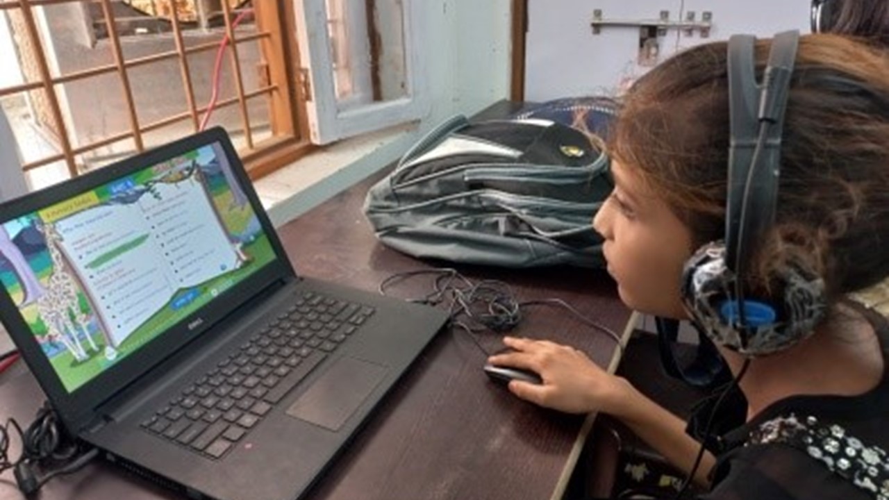 Rajvi’s journey to academic excellence with Gyantantra Digital learning - Literacy India